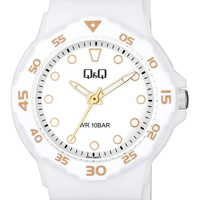 Q&Q V07A-002VY Qadın Qol Saatı - Zərif və Suya Davamlı Dizayn | İrshad.az | Irshad.az