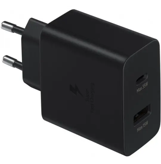 Samsung USB-C/USB-A 35W EP-TA220NBEGRU Black | Irshad.az