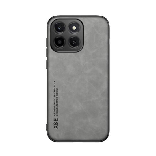 Honor X6C case Leather Camera Open Gray | Irshad.az